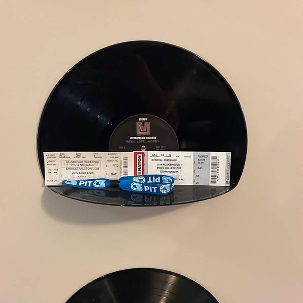 BUY 3 GET 1 FREE!! Vinyl Record Shelf!! Retro Vinyl Record Wall Decor ...