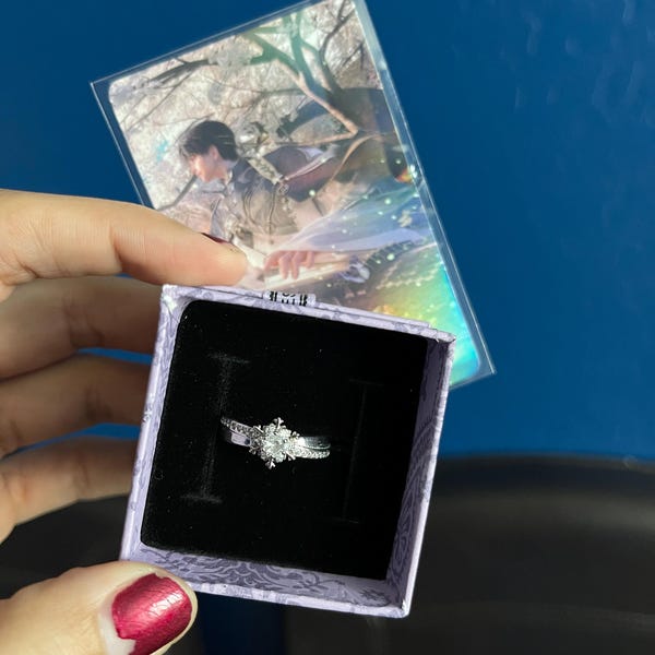 Love and Deepspace Ring Accessories Xavier Couple Rings Zayne Wedding ...