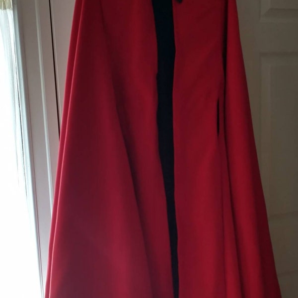 Hooded Cloak With Arm Slits, Medieval Cloak, Viking Cloak, Hooded Cape ...