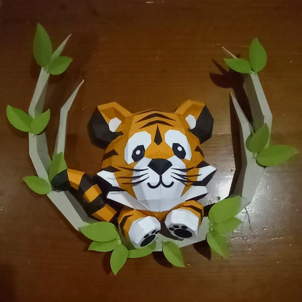 Boy Doll/ Diy Craft/ Template PDF STUDIO SVG/ Low Poly/ Papercraft/ 3D ...