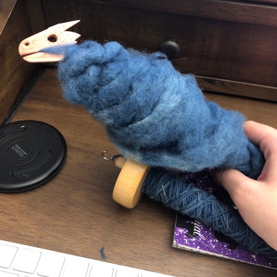 3D Printed Dragon Ring Distaff - Etsy