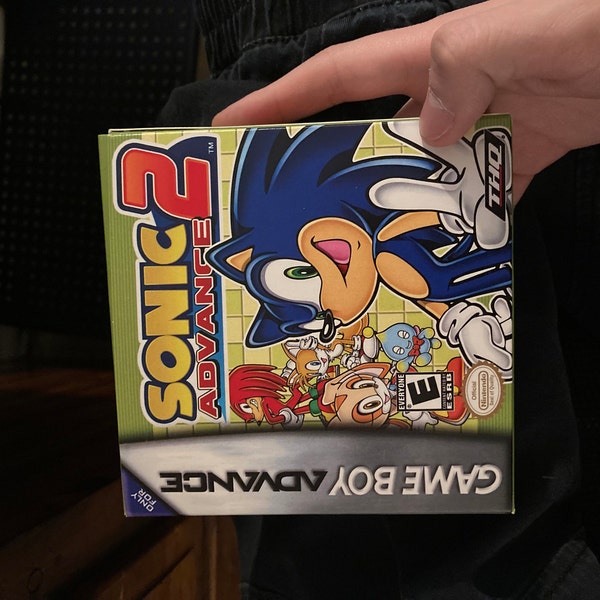 Sonic Advance 2 | NTSC | Gameboy Advance | GBA | En | Reproduction Box ...