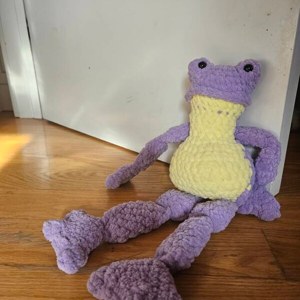 Fable the Frog Pattern | Crochet Pattern |digital Download | PDF - Etsy