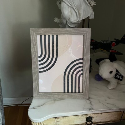 Back and White Abstract Printable Wall Art Minimal Wall Art - Etsy