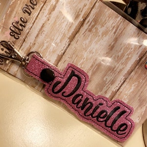 Personalized Name Tag Personalized Name Keychain | Etsy