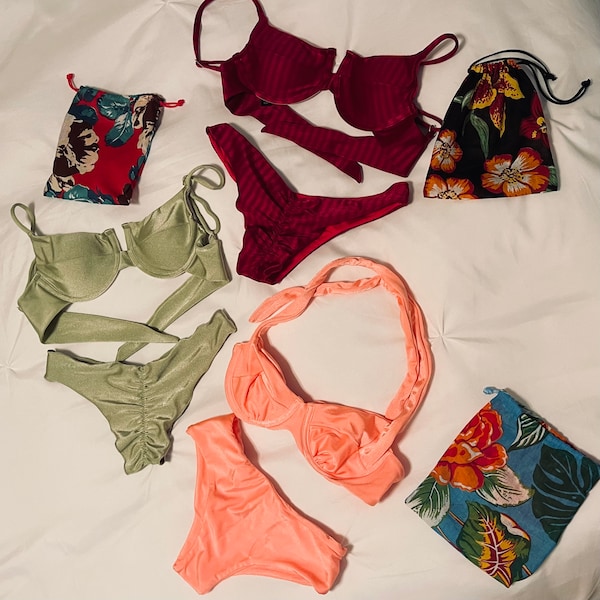 Brazilian Bikini Swimsuit Swimwear Beachwear Arpa Bikineria Bali Frill