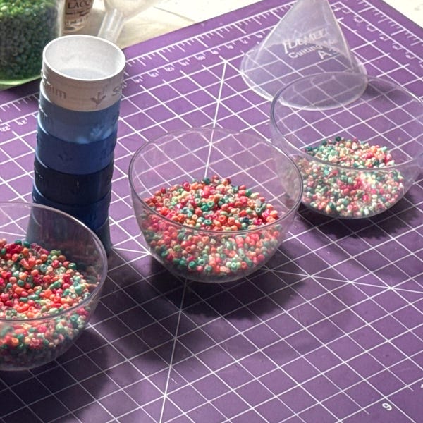 Miniature Seed Bead Sorter : 1.5 Inch Around for Smaller Sifting Loads ...