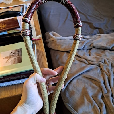 Handmade Bosal Set, 40 Plaits Rawhide Natural Bosal Set, Bosal Set ...