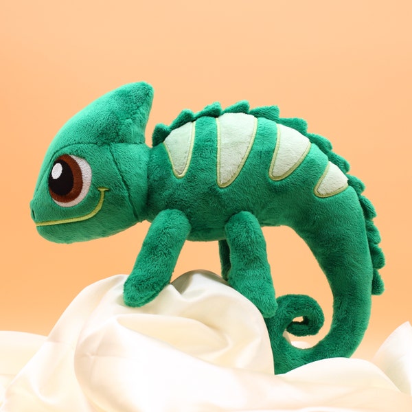 Chameleon Plush Animal Sewing Pattern .pdf Tutorial Lizard - Etsy