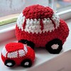 Crochet Mini Car Pattern, Crochet Car Pattern, Amigurumi Car, Toy for ...