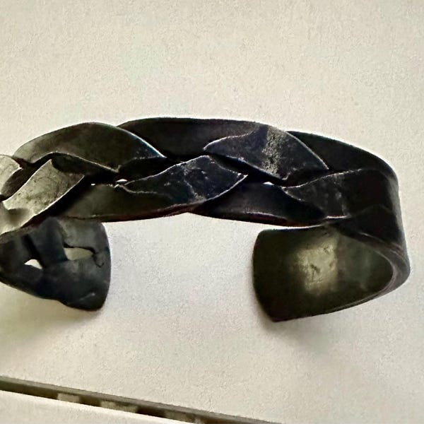Stainless Steel Drop Ring, Unique Molten Ring, Solid Unisex Ring ...