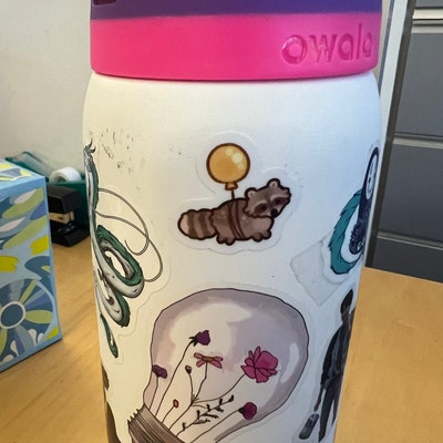 Mini Strawberry Bunny and Flower Rabbit Acrylic Keychain Set of 2 / 1in ...