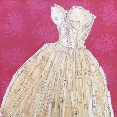 Nina Original Dress Pattern Paper - Etsy