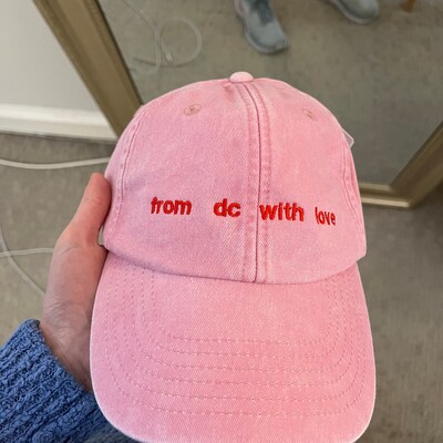 Personalised Vintage Cap Custom Embroidered Unisex Cotton Dad Hat With ...