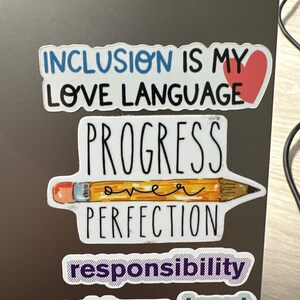 Positive Quote Teacher Sticker - Etsy