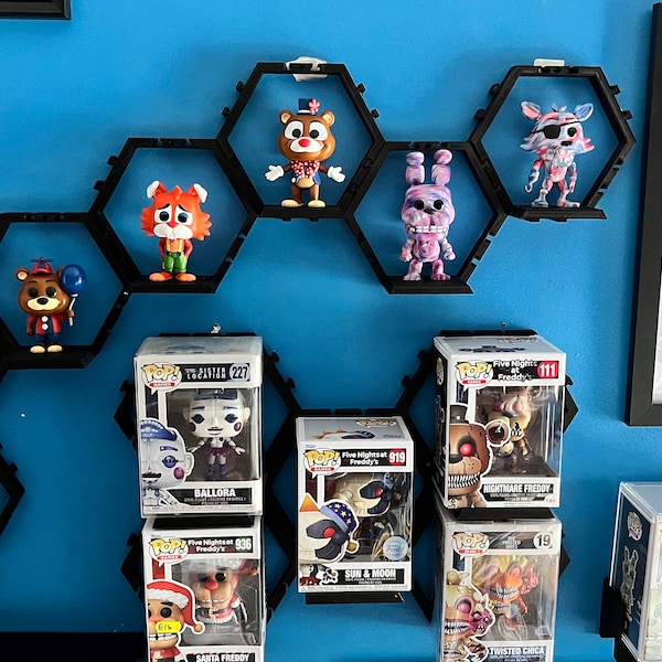 Funko Pop Box Locking Wall Shelf Box Display Funko Pop Stage Funko Pop ...