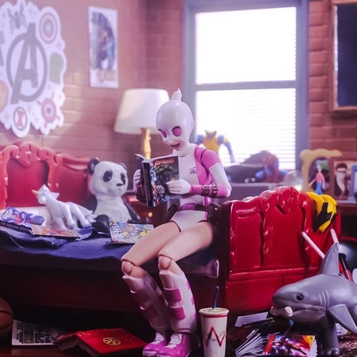 Miniature Marvel Comic Books Avengers Spiderman Hulk Iron Man Black ...