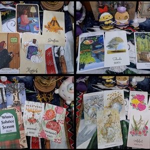 Spring Equinox Oracle Card Deck With 50 Cards and PDF Guidebook - Etsy