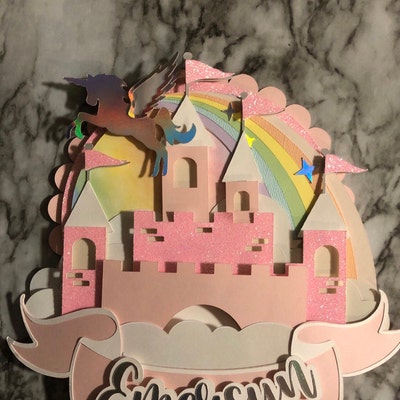 Princess Cake Topper, Magical Fairytale Cake Topper,, Fairytale ...
