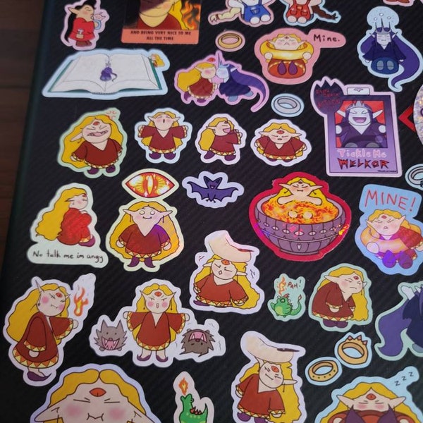 Chibi Feanorians • the Silmarillion • Gloss Vinyl Stickers - Etsy