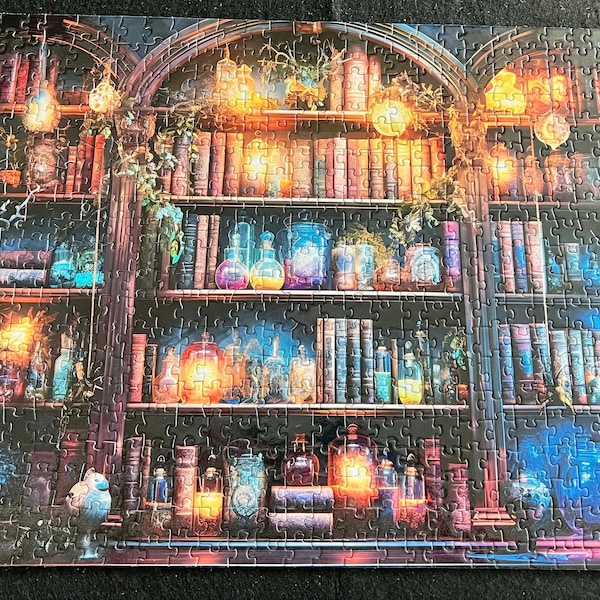 Folk Art Crow Jigsaw Puzzle | Raven Puzzle | Colorful Puzzle for Adults ...