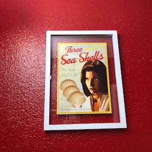 Demolition Man Inspired Sandra Bullock Three Sea Shells A4 A3 A2 Art ...