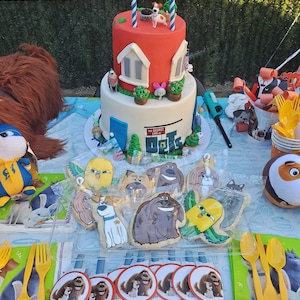 The Secret Life of Pets 2 Movie Deluxe Cake Toppers Cupcake Decorations ...
