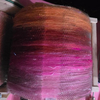 Fiber Blending Board, Wool Blending, Making Rolags, DIY Kit 108TPI ...