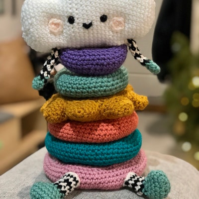 Cloud Stacking Toy PDF Pattern, Crochet, Amigurumi - Etsy