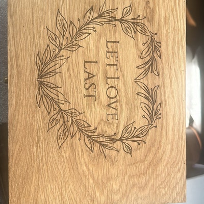 Personalized Memory Wooden Keepsake Stash Valentines Lock Box Wedding ...