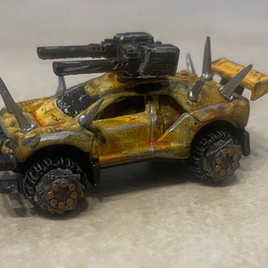 Gasland, Madmax, 40 Bolted Armor Plates for Custom Hotwheels 1/64 Scale ...