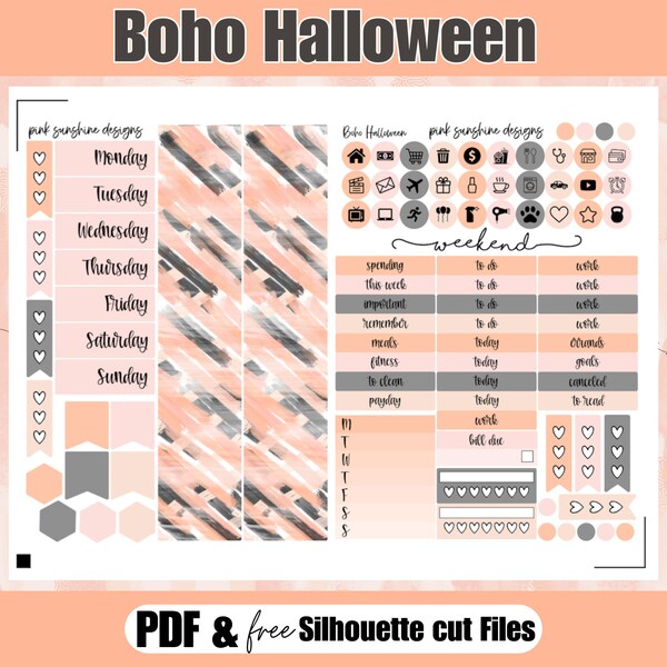 Groovy Retro Varsity Bulletin Board Letters, Letter Clipart, Printable ...