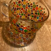 UP Balloon House Balloon House Mug Coffee Tea Cup Hand Painted Mug Kids ...