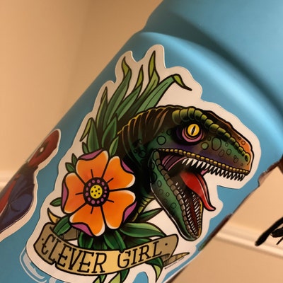 Clever Girl Sticker Vinyl Sticker Tattoo Flash - Etsy