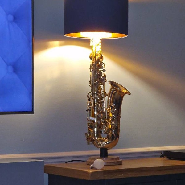 Custom Crafted Lamps: Unique Saxophone, Trumpet, Cornet, and Clarinet ...