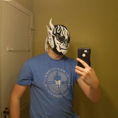 Desperado Wrestling Mask Luchador Costume Wrestler Lucha Libre Mexican ...