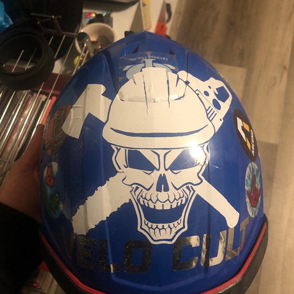 Logging Logger Skull Vinyl Decal Sticker Woodman Timber Trees Log ...