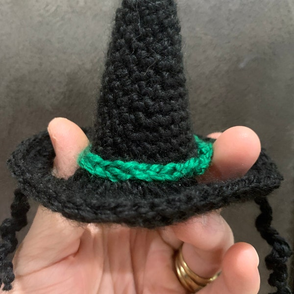 Crochet Pattern: Witch Hat for Cats, PDF Instructions for Cat Witch Hat ...
