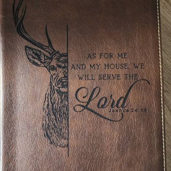Personalized KJV Bible With Name Engraved, KJV Notetaking Large Print ...