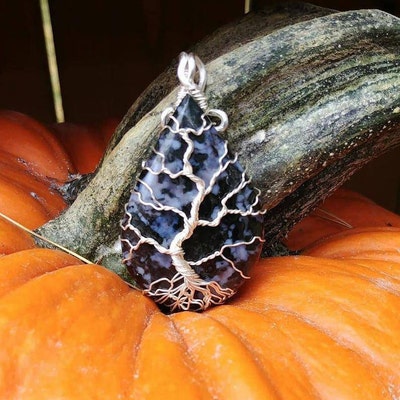 TUTORIAL Pumpkin Halloween Wire Wrapped Tutorial Pendant - Etsy