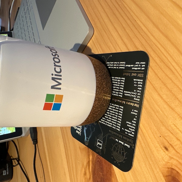 Arduino Diagram Coaster Interactive Desk Accessory for Makers, Gold ...