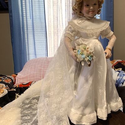 PRINCESS DIANA Bride Doll, 21 Tall, 1985 Danbury Mint, Diana and Her ...