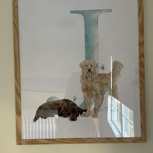 Labrador Retriever Print, Puppy Nursery Art, Dog Nursery Wall Art, Kid ...