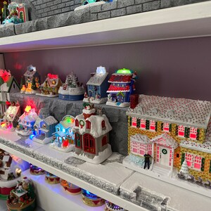 HALLOWEEN Fall Village Display Platform for Lemax / Department 56 ...