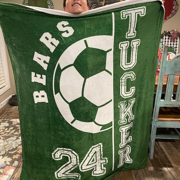 Hockey Beach Towel, Custom Beach Towel, Sport Team Logo Personalized ...