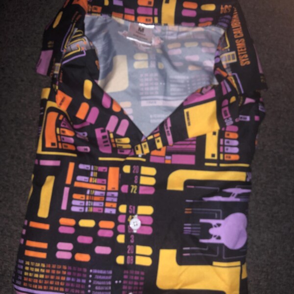 Lesbian Bold LGBTQ+ Wide Vertical Stripe Shirt - Unisex Hawaiian Style ...