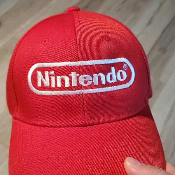 Nintendo Diddy Kong Hat: Red Embroidered Cosplay Cap - Etsy