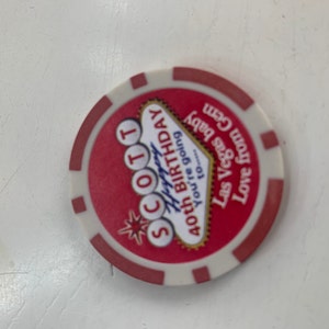 Personalised Poker Chips Tokens Casino - Etsy UK