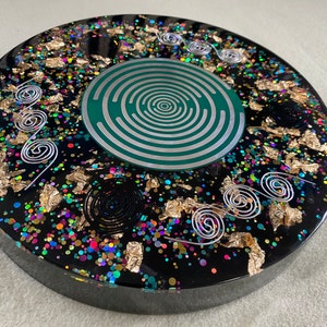 Pyramid Energy Plate Radionics Charging Plate Orgone Pyramid - Etsy