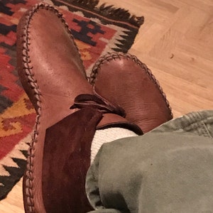 Handmade Moose and Elk Hide Moccasins. - Etsy